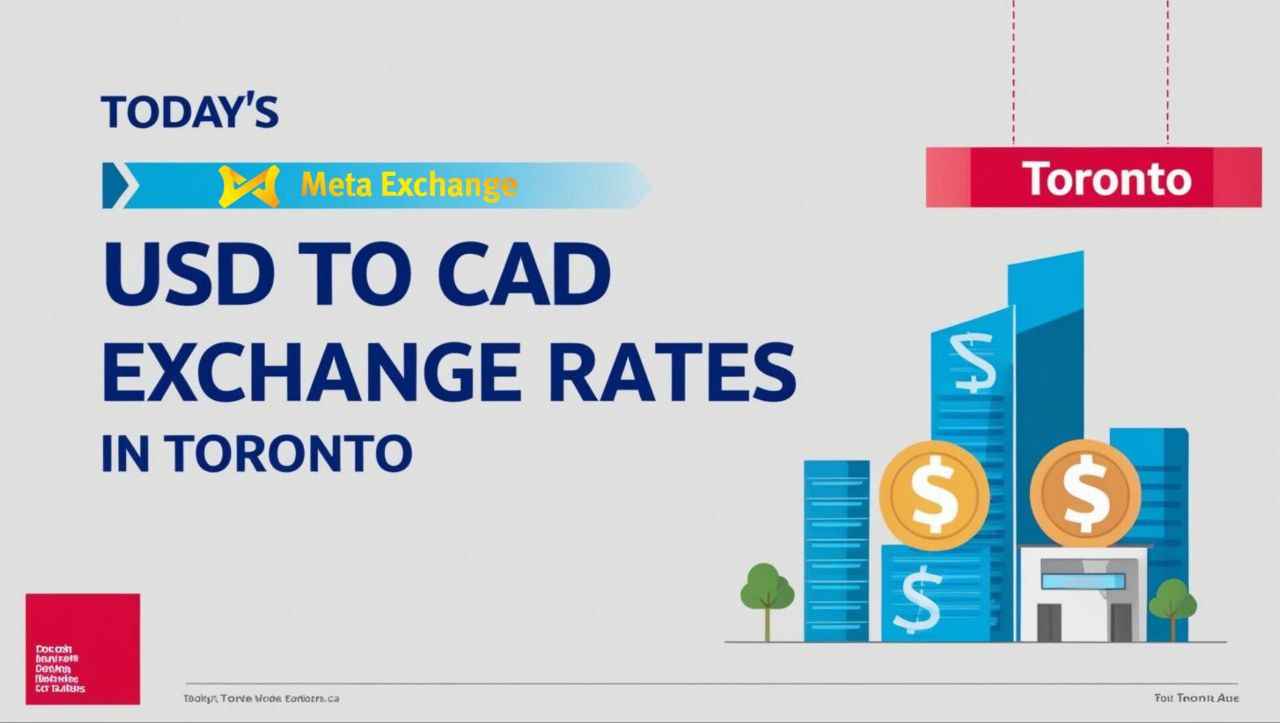 USD to CAD Exchange Rates Today in Toronto