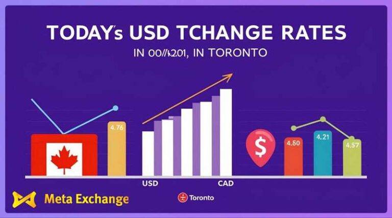 USD to CAD Exchange Rates Today in Toronto